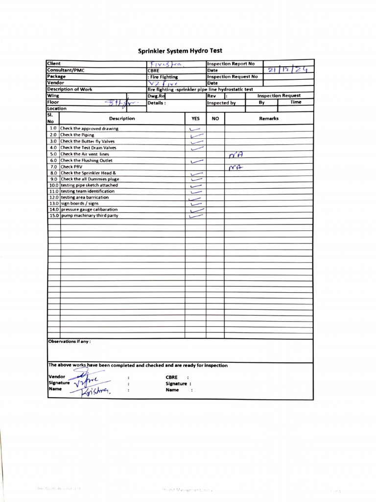 ELV & Sprinkler | PDF | Manufactured Goods | Equipment