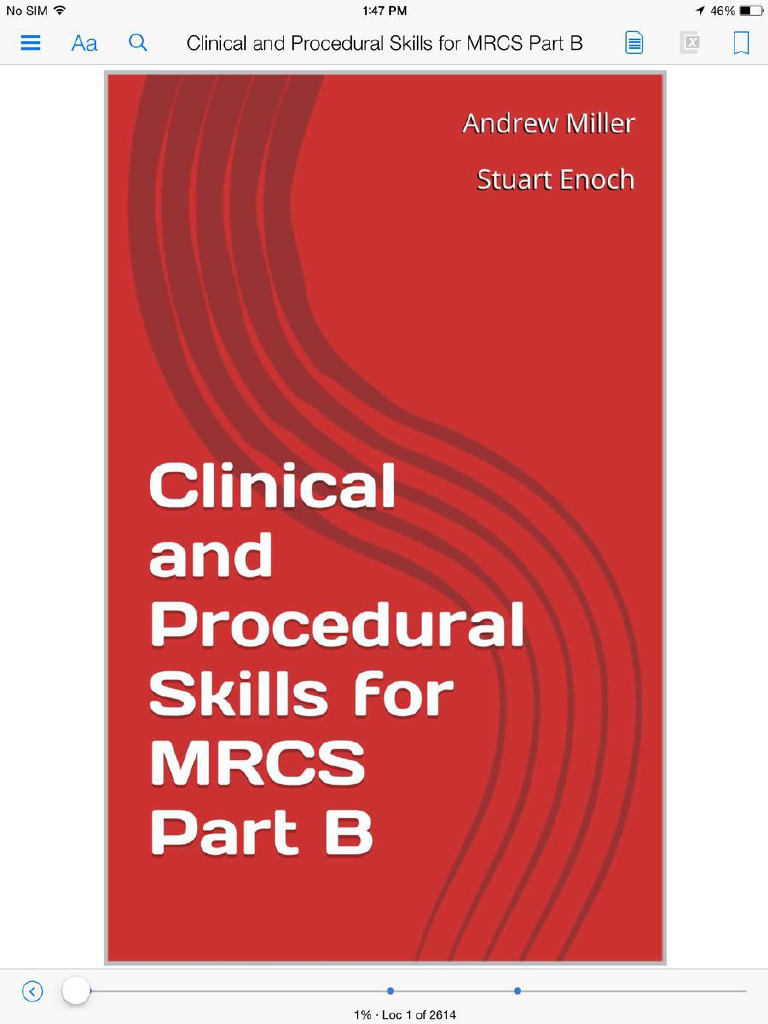 Clinical and Procedural Skills For Mrcs Part B Osce PDF PDF Free | PDF