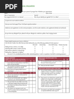 PSAL Medical Form 2024-2025 | PDF | Clinical Medicine | Diseases And ...