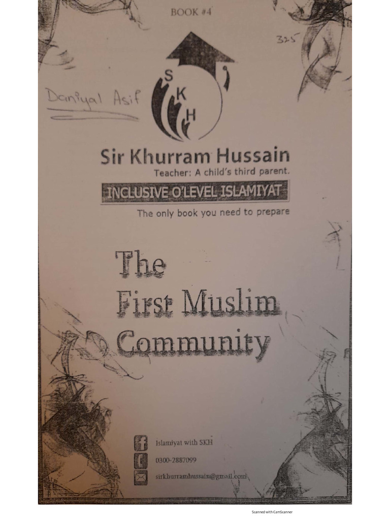 SKH The First Islamic Community | PDF