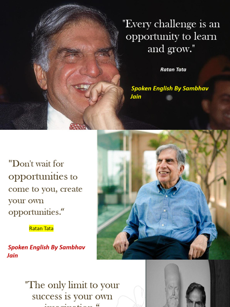 Ratan Tata | PDF