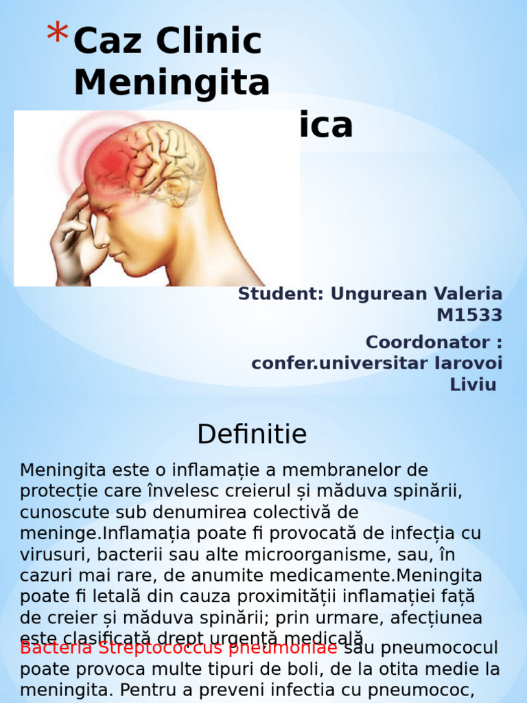 Caz Clinic Meningita Pneumococica_de33e714 9902 428c 81d3 4bfdb8f2b844 ...