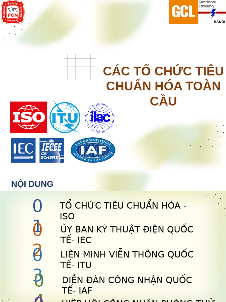 Standardization organizations | PDF