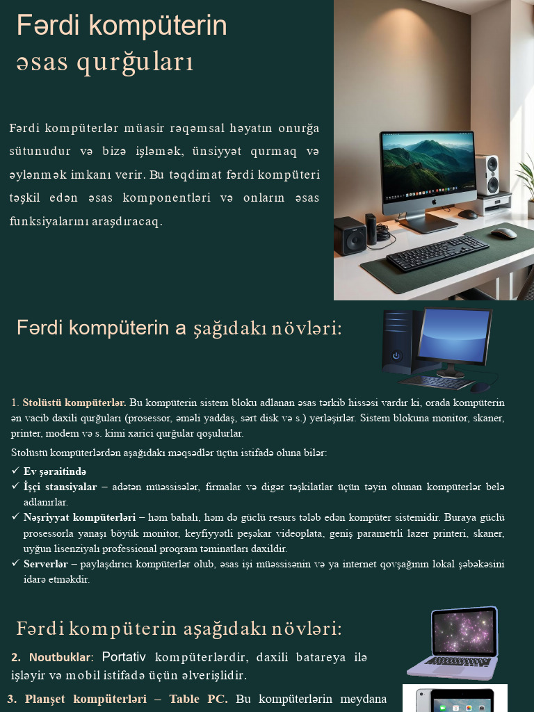 Muhazire 2-Komputer Ve Aparat | PDF