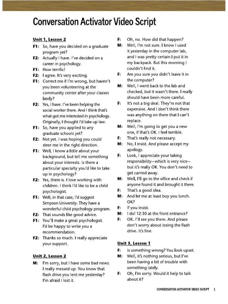 Su2 Cav Script | PDF