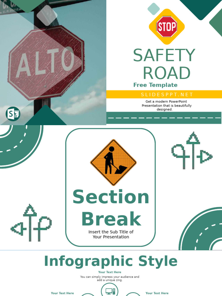 Road Safety Template | PDF | Communication Design | Multimedia