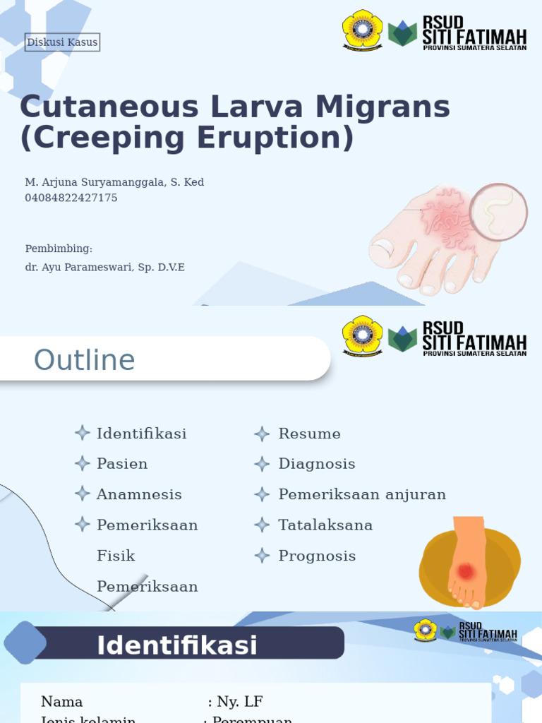 Cutaneous Larva Migrans | PDF