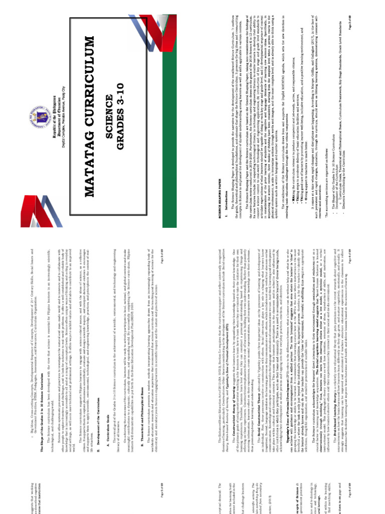 Science CG 2023 Multiple | PDF | Learning | Constructivism (Philosophy ...