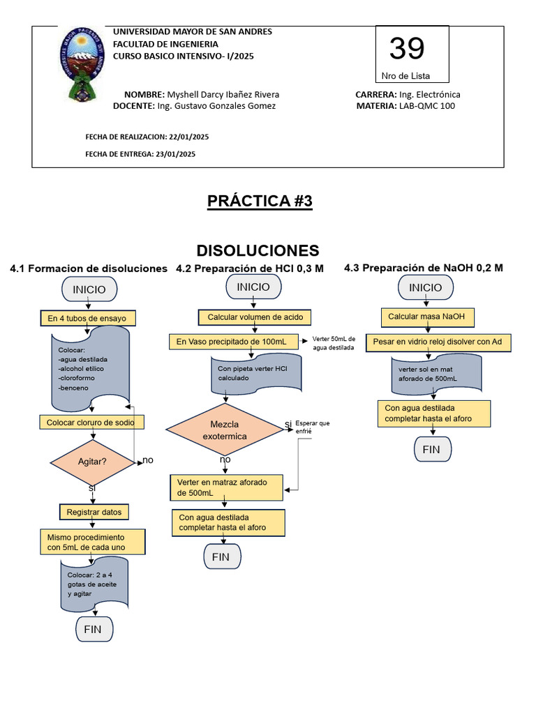 D6 Lab QMC 100 | PDF | Ácido clorhídrico | Hidróxido de sodio