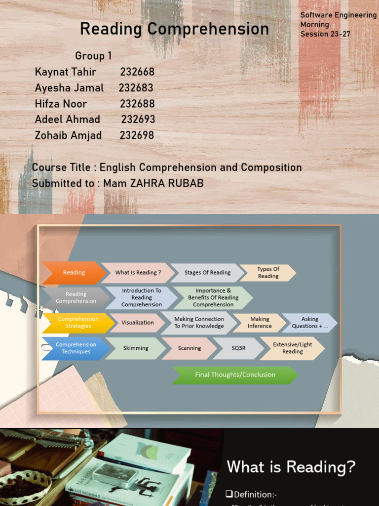 Reading Comprehension | PDF | Reading Comprehension | Speed Reading