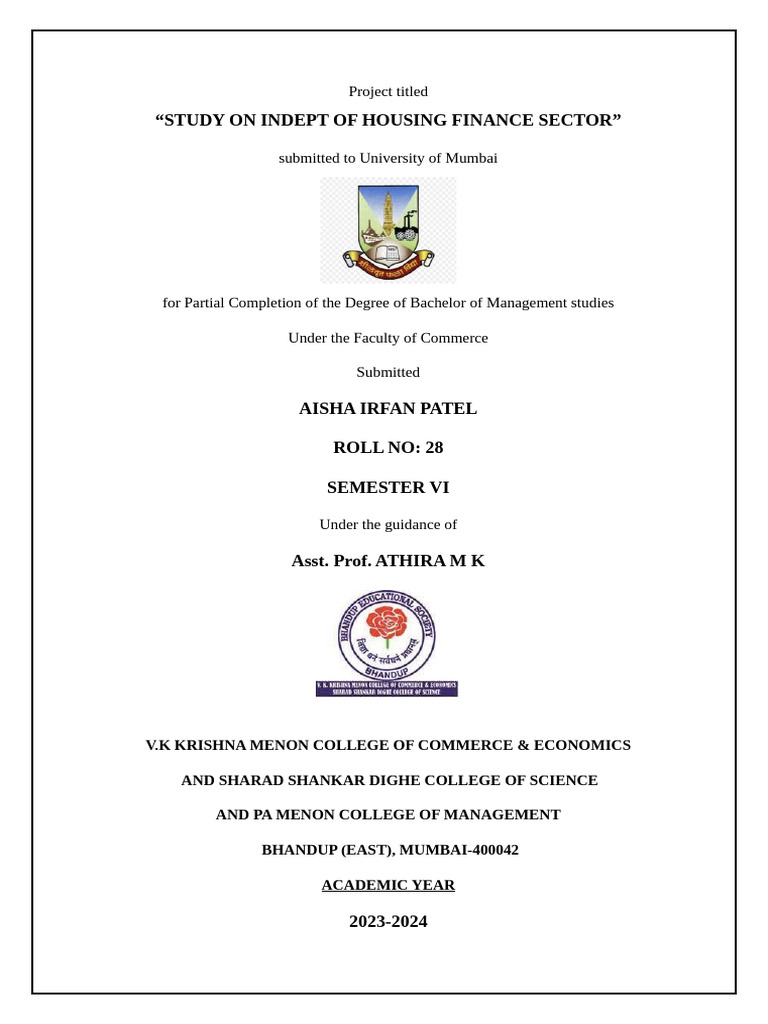 Aisha Irfan Patel 28 Black Book 28 | PDF | Mortgages | Government ...