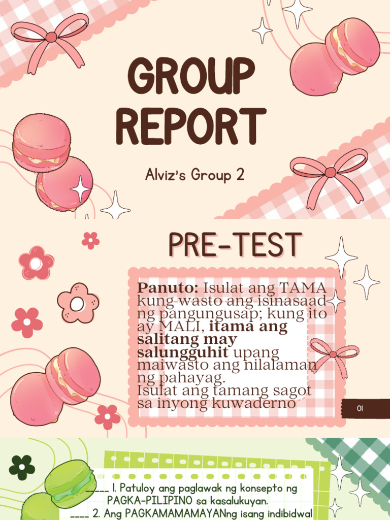 Pink Colorful Cute Illustrative Group Project Presentation - 20250220 - 204135 - 0000 | PDF