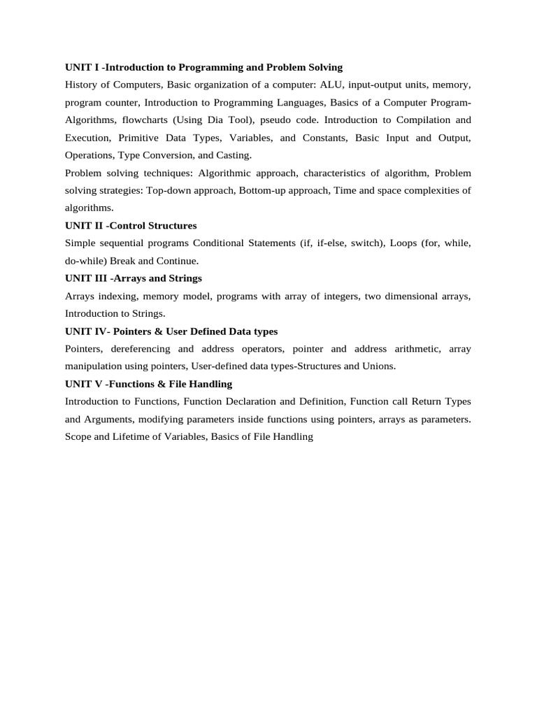 Intro to Programming Basics | PDF