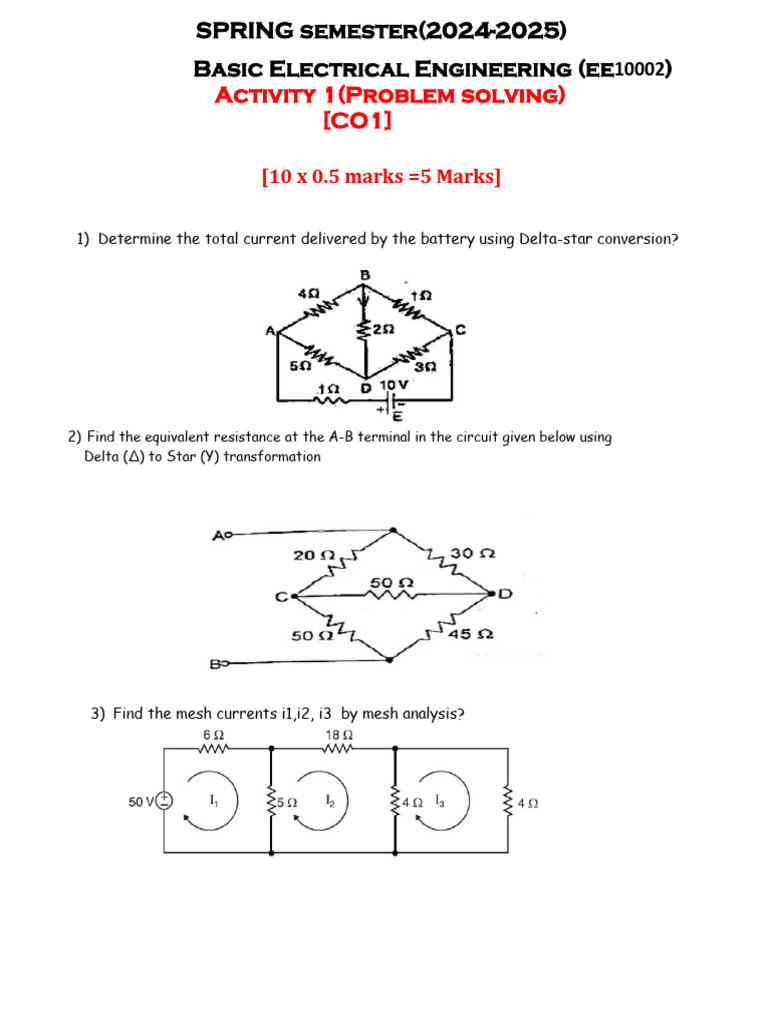 BEE Activity 1 | PDF