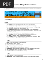 Engexam - info-FCE Reading and Use of English Practice Test 1 Printable ...