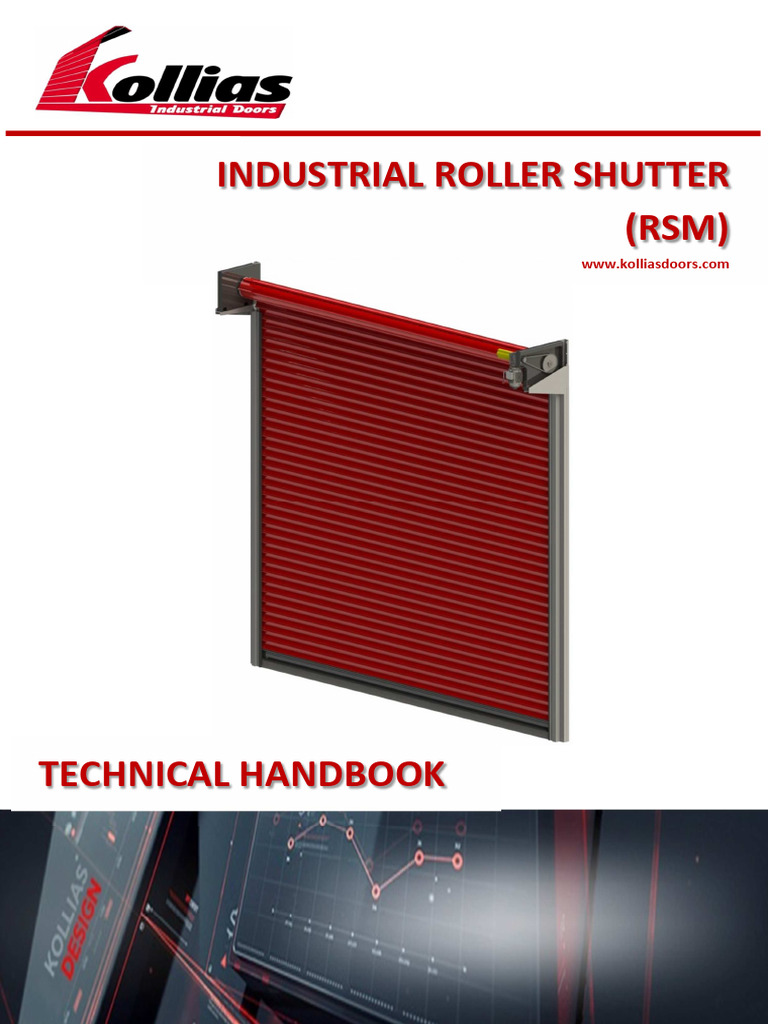 RSM K8D Industrial Roller Shutter | PDF | Electric Motor | Numerical Control