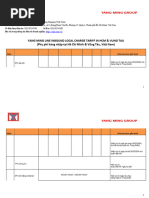 HCM-VT - INB Local Charge - Update From Jan.2025 | PDF