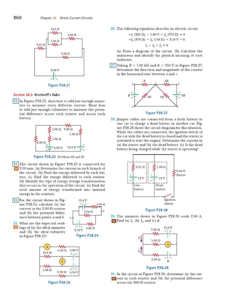 Kirchhoff's Lows | PDF