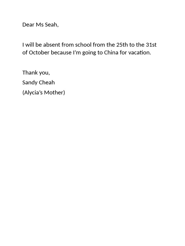 Letter | PDF