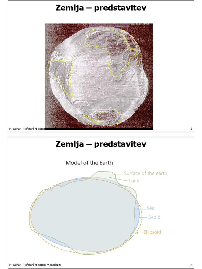 1 Ref Sistemi Model Zemlje | PDF
