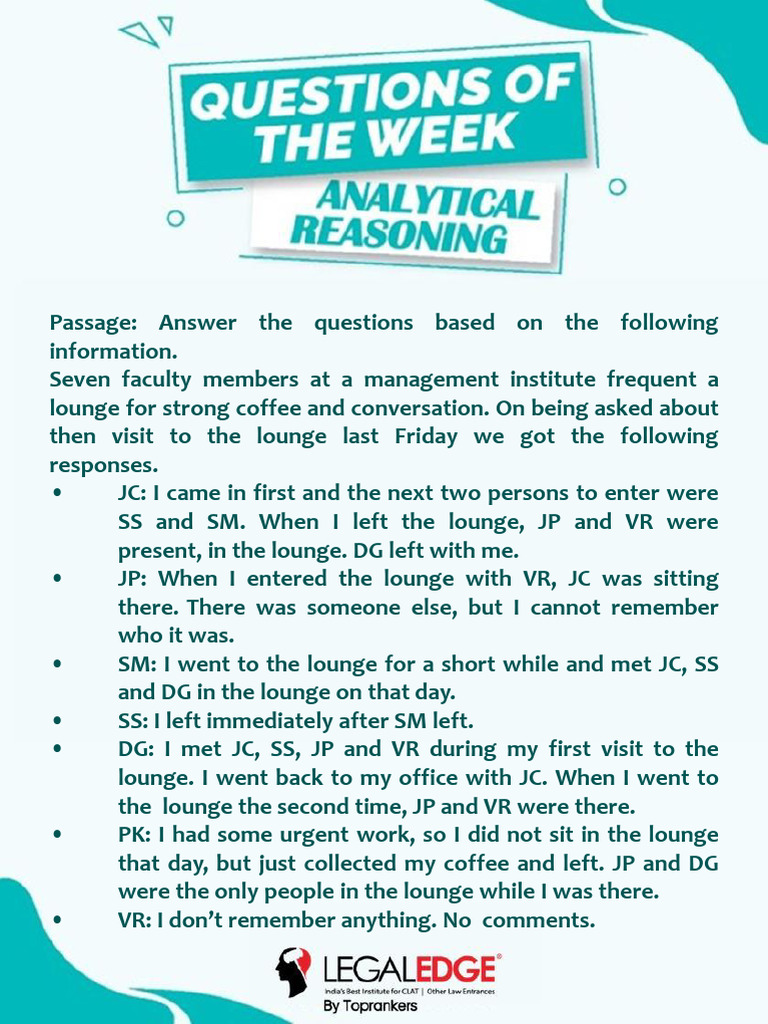 Analytical Reasoning: Player & Faculty Insights | PDF | Cricket