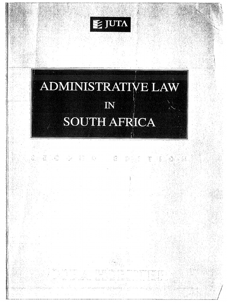 admin law in SA | PDF
