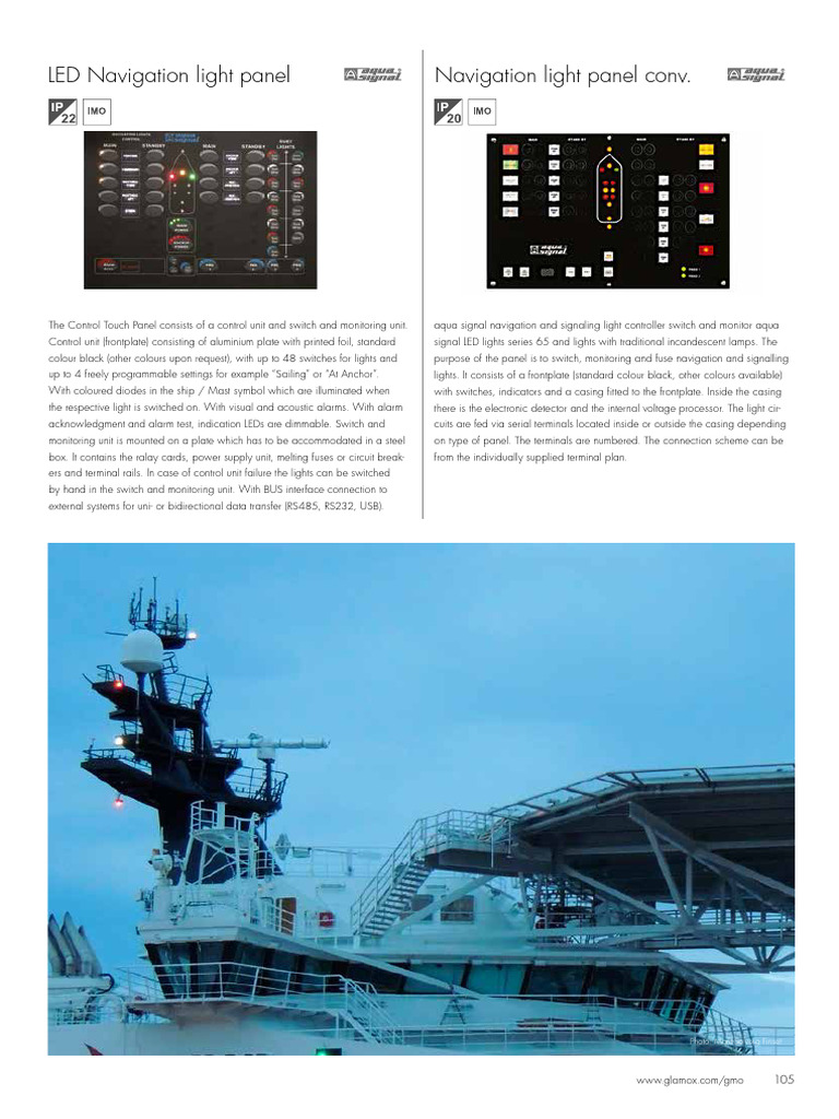LED Navigation Light Control Panel | PDF