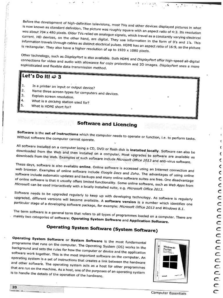 Software and Licencing Notes | PDF