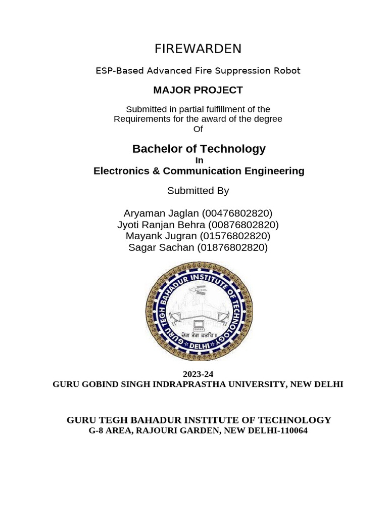 Firewarden Cover Page Final | PDF