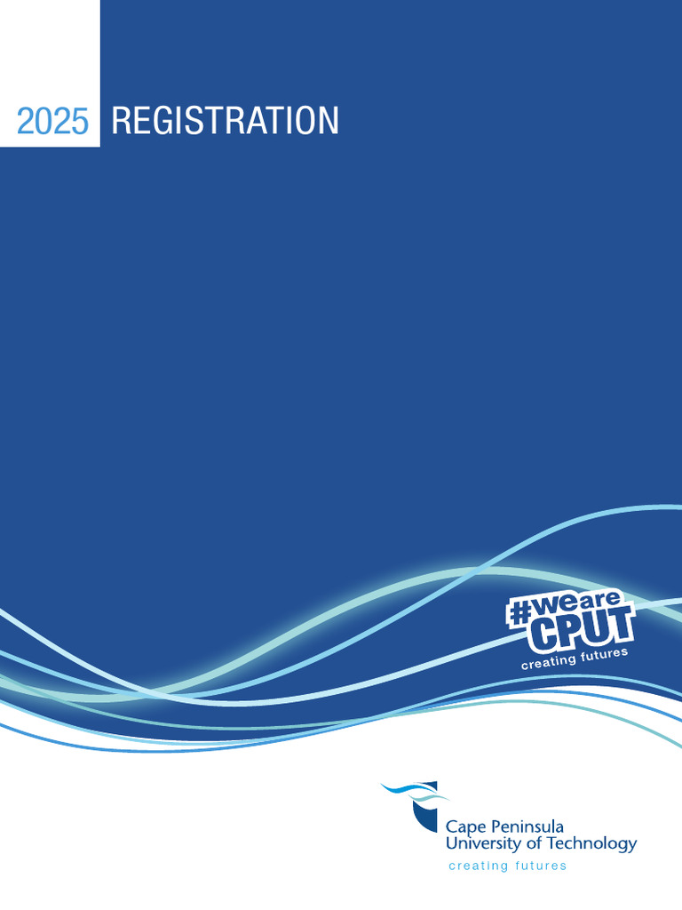 CPUT 2025 Registration Guide | PDF | Payments | Fee