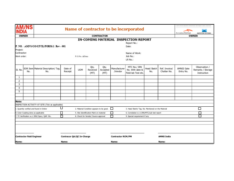 Imir Format r01 | PDF