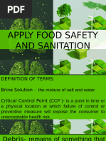 Complete Template For GMP Manual | PDF | Food Safety | Sanitation