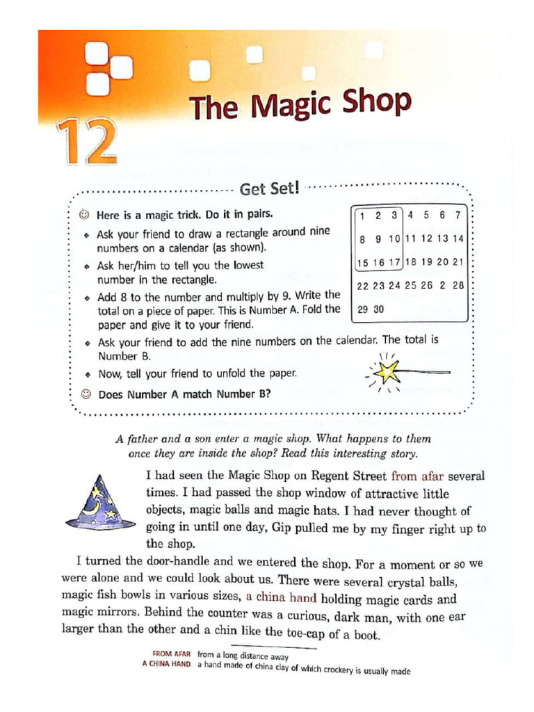 The Magic Shop | PDF