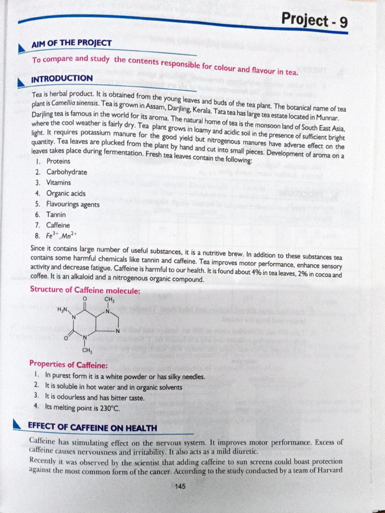 Investigatory Project Third From Roll Number 21 To 30 | PDF