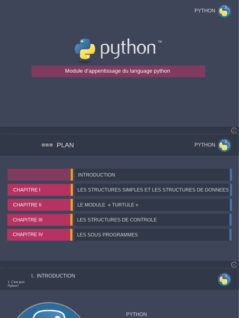 Introduction à Python pour Débutants | PDF | Python (Langage de programmation) | Microsoft ...