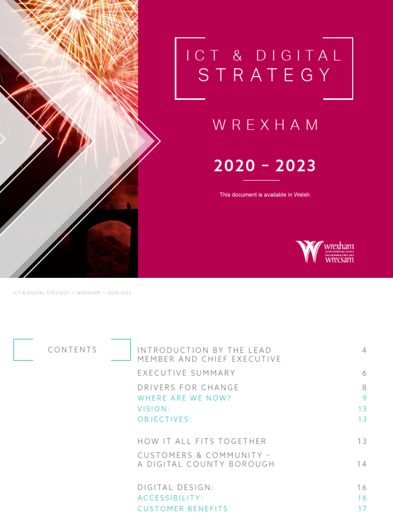 Wrexham County Council Digital Strategy 2020 | PDF | Information And ...
