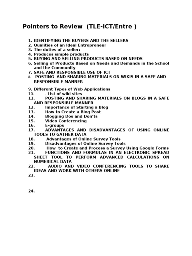 Pointers To Review | PDF