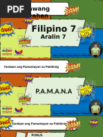 Fil7 Q2 Aral7 Comic Book Brochure | PDF