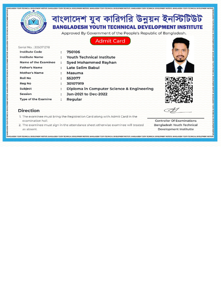 Admit | PDF
