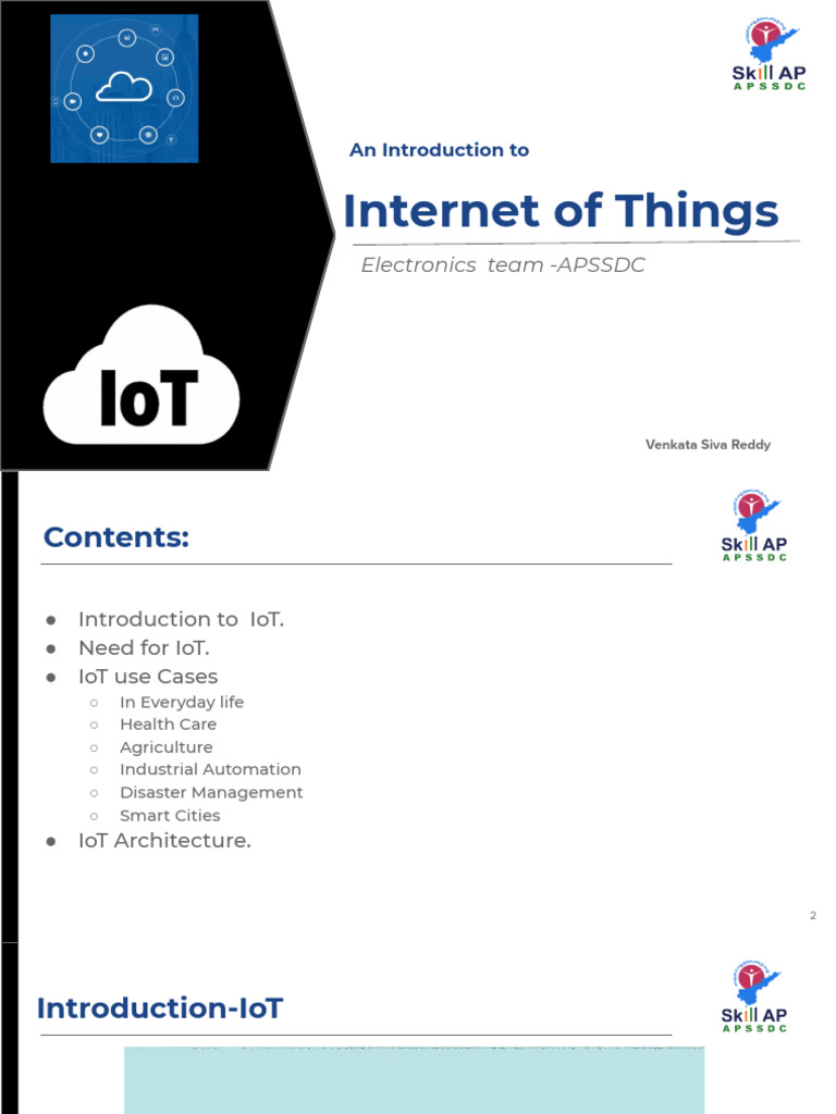 IOT .pptx_2 (1) | PDF | Sensor | Internet Of Things