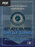 Model UN Position Paper Guide | PDF | United Nations | International ...