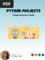 50+ Python Project With Source Code | PDF | Games & Activities | Computers