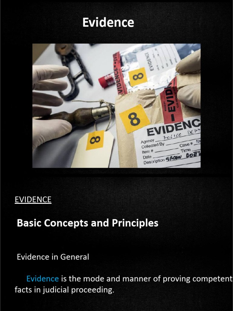 evidence-August1-1 | PDF | Witness | Evidence (Law)