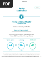 View Your Typing Test Results | PDF | Text | Human Communication