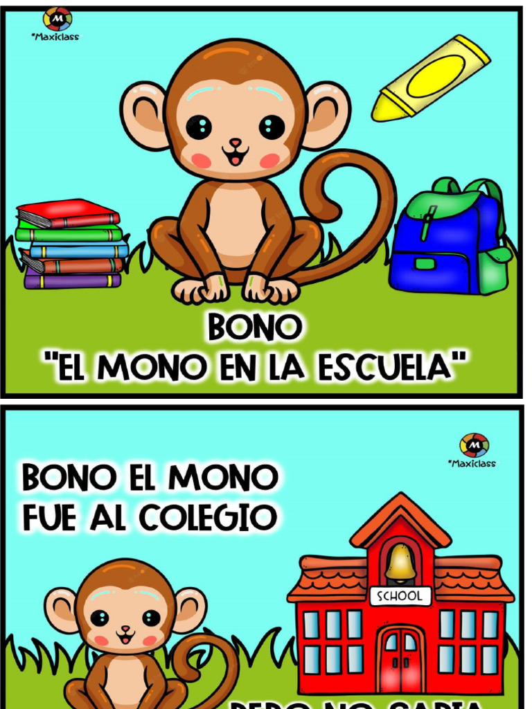 Cuento Bono El Mono | PDF