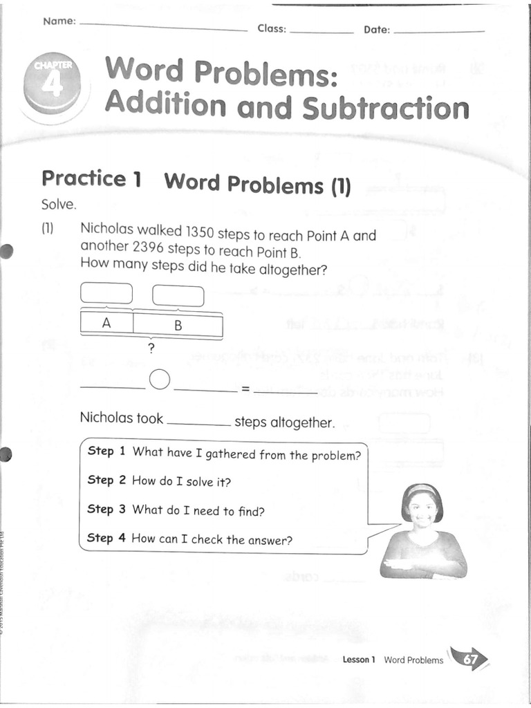 Math Word Problems | PDF