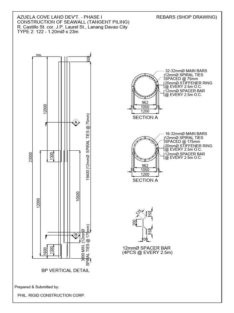 MDC AC BP Shop Drawing-Type2 | PDF