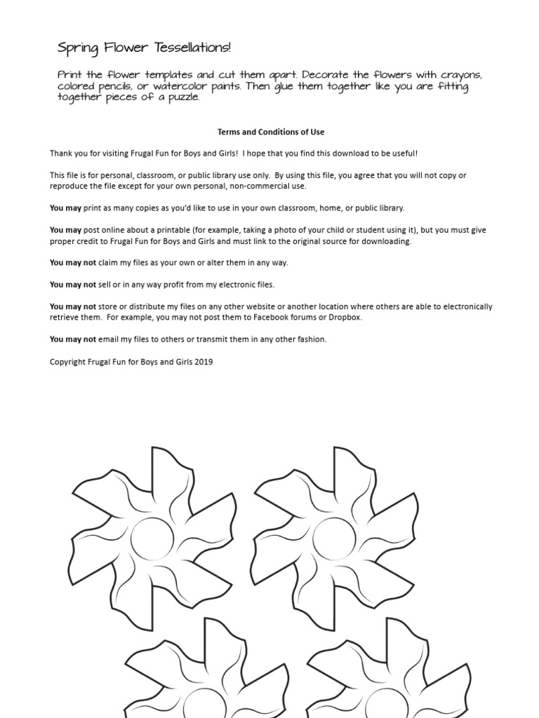 Flower Tessellation | PDF