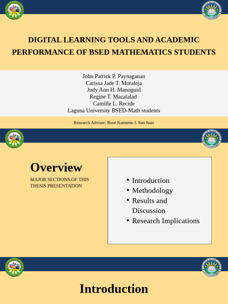 Links On Digital Learning Tools Under Seamless Blended Digital Learning Program and Academic ...