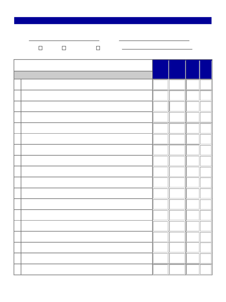 SNAP-IV Rating Scale for Attention Issues | PDF